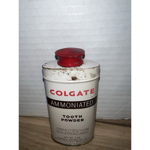 Bath & Body | Vintage Full Colgate Palmolive Ammoniated Tooth Powder 2 ...